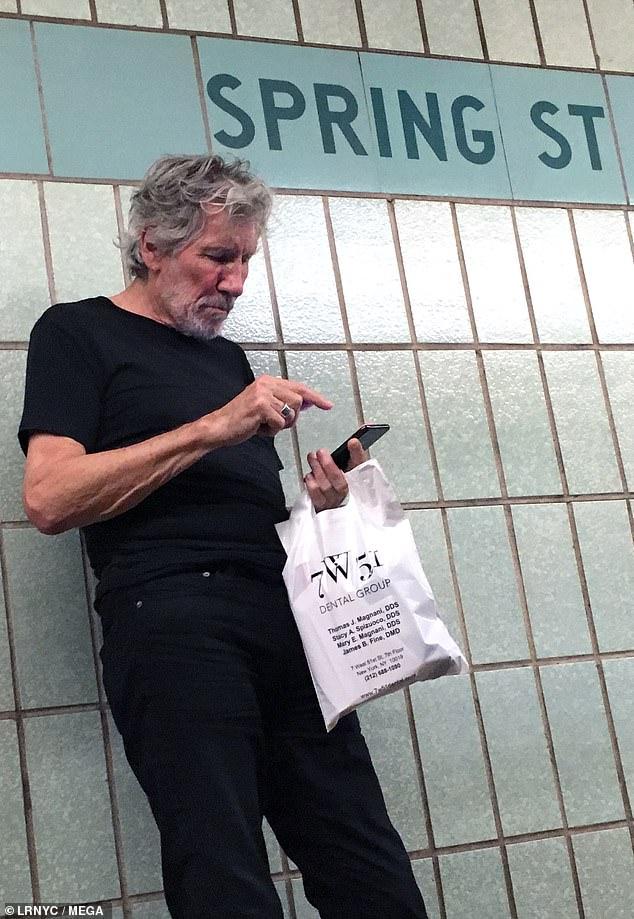 Tales of Rock: Pink Floyd’s Roger Waters, 75, goes unnoticed as he ...